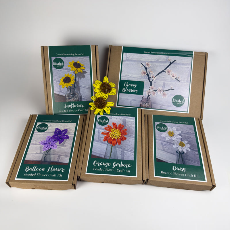 Beaded Flower Craft Kit - Multiple Designs – Let's Bead!