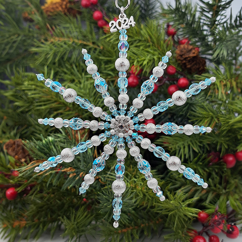 Crystal Snowflake Kit - 2024 Frozen – Let's Bead!